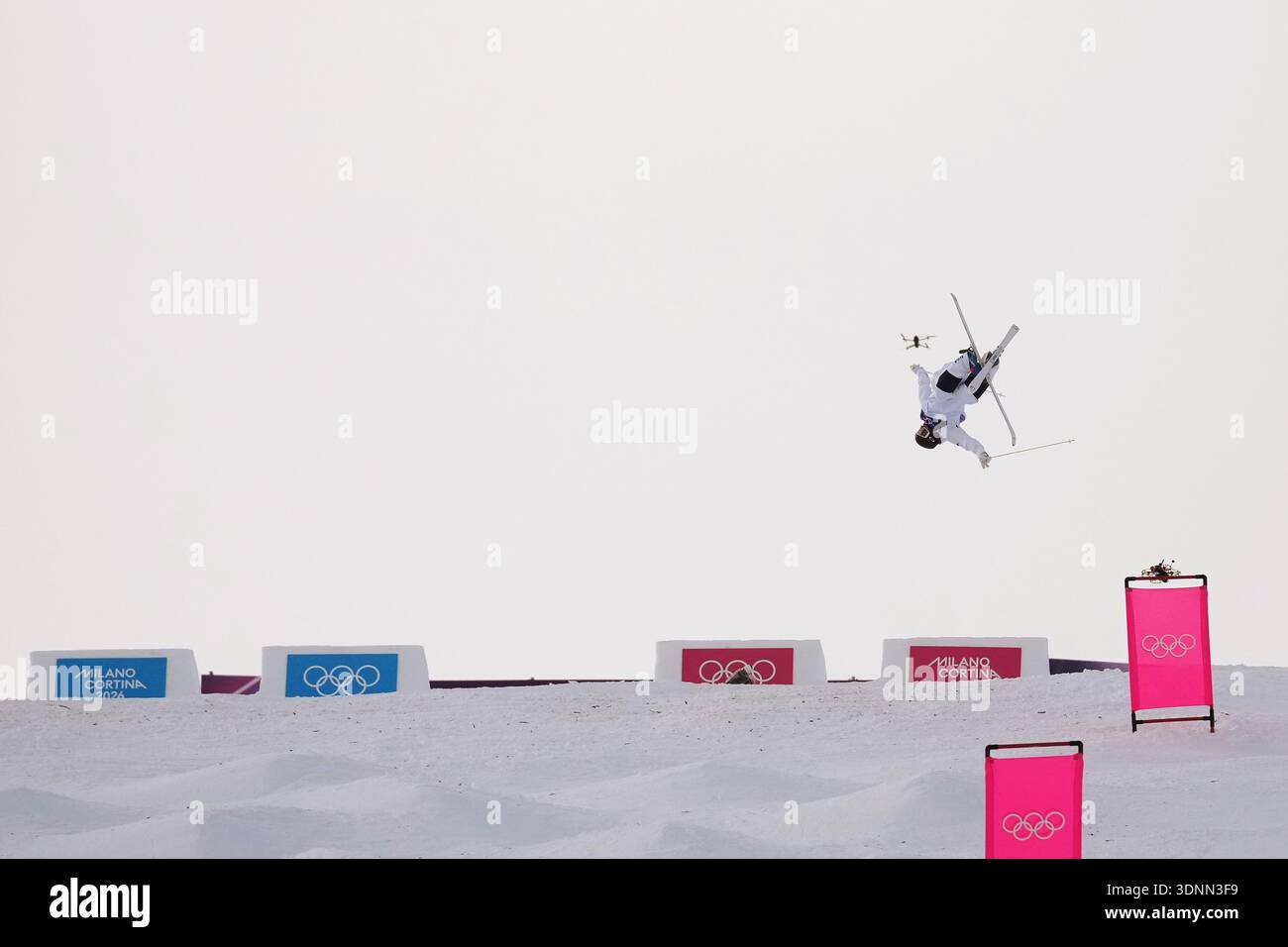 United States' Elizabeth Lemley competes during the women's freestyle ...