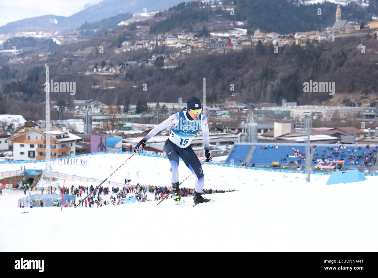 Tesero, Italy. 11th Feb, 2026. Sora Yachi (JPN) Nordic Combined ...