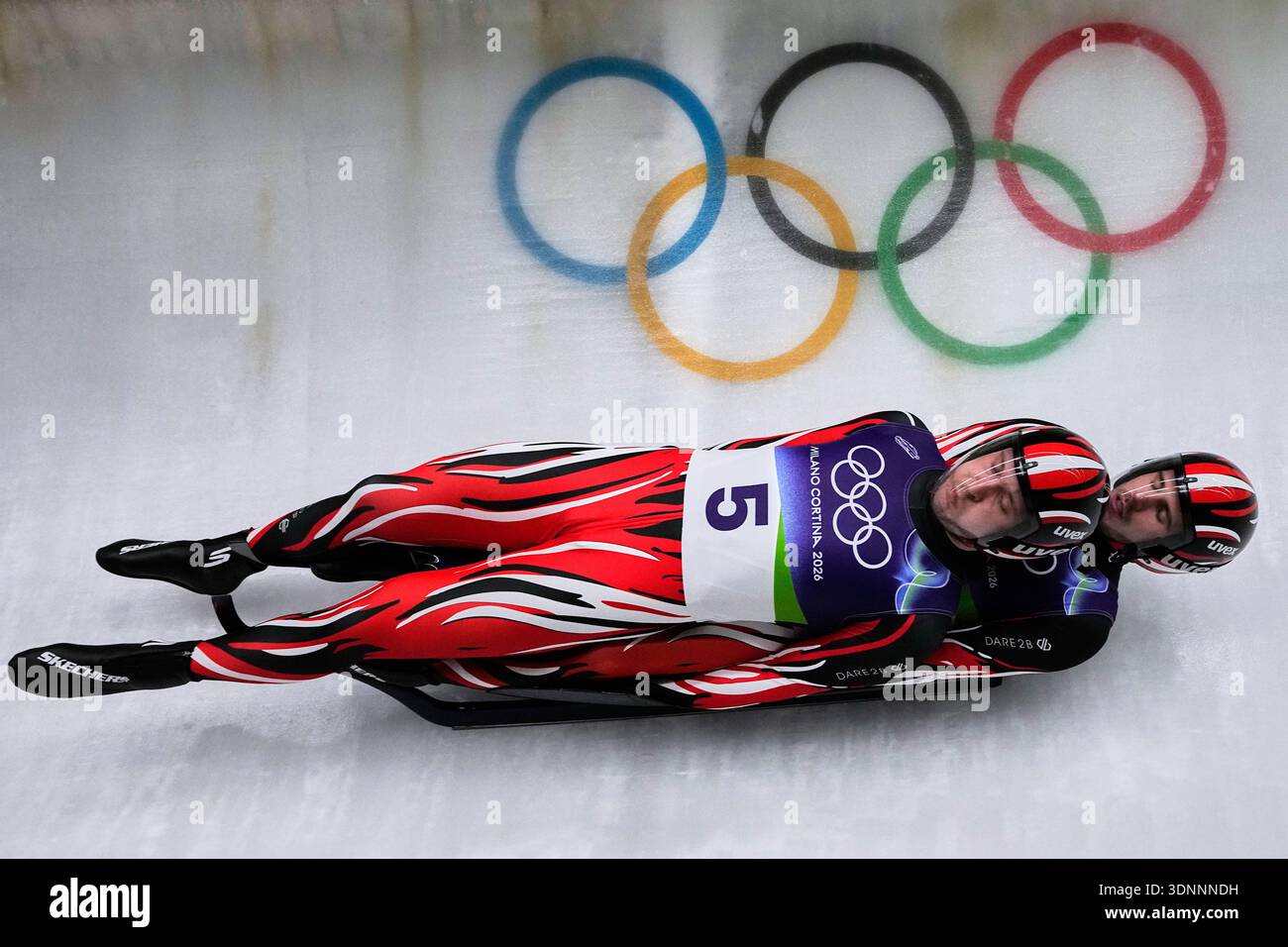 Austria's Juri Thomas Gatt, left, and Riccardo Martin Schoepf, right ...