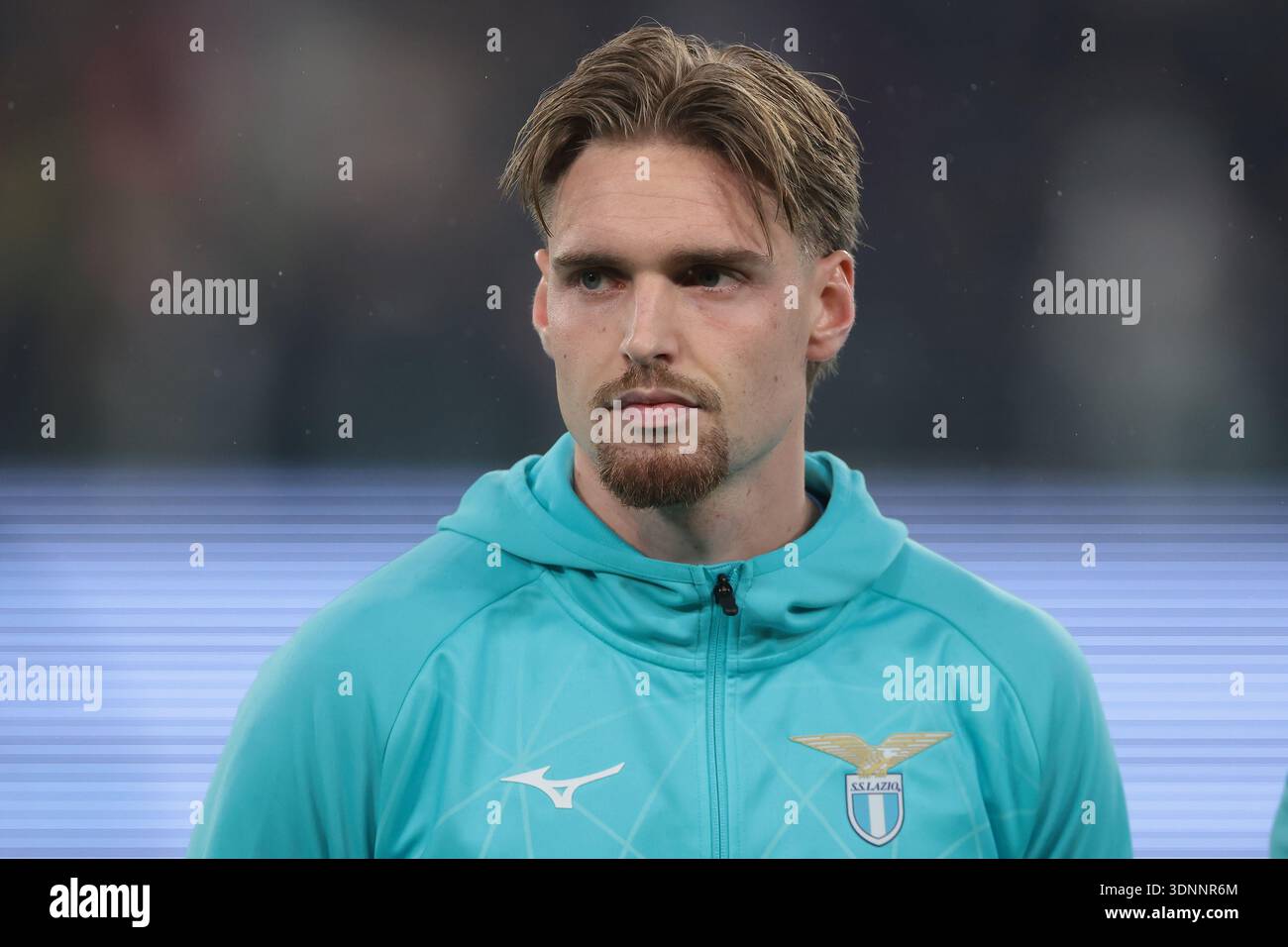 Turin, Italy, 8th February 2026. Kenneth Taylor of SS Lazio looks on ...