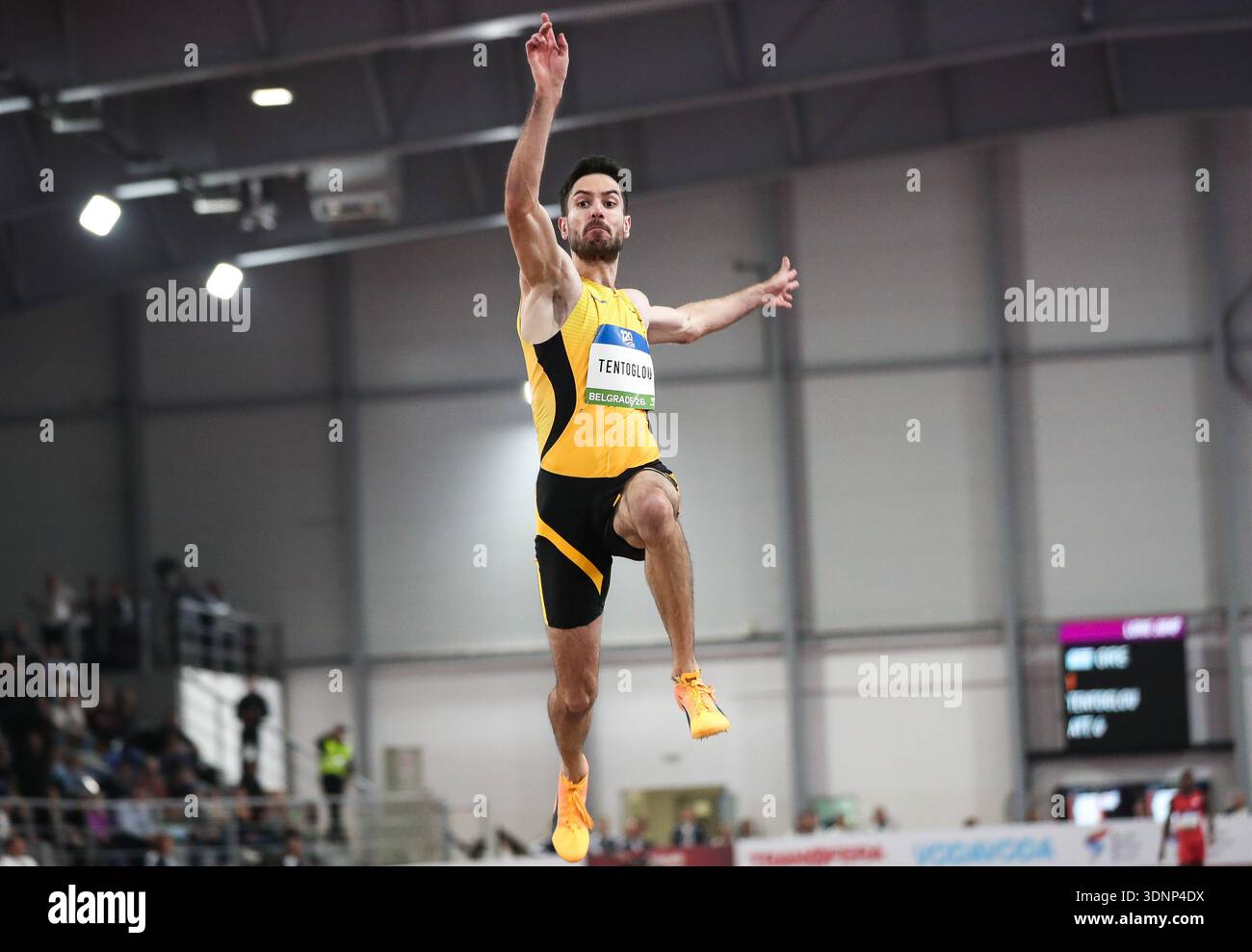Belgrade, Serbia. 11th Feb, 2026. Miltiadis Tentoglou of Greece ...