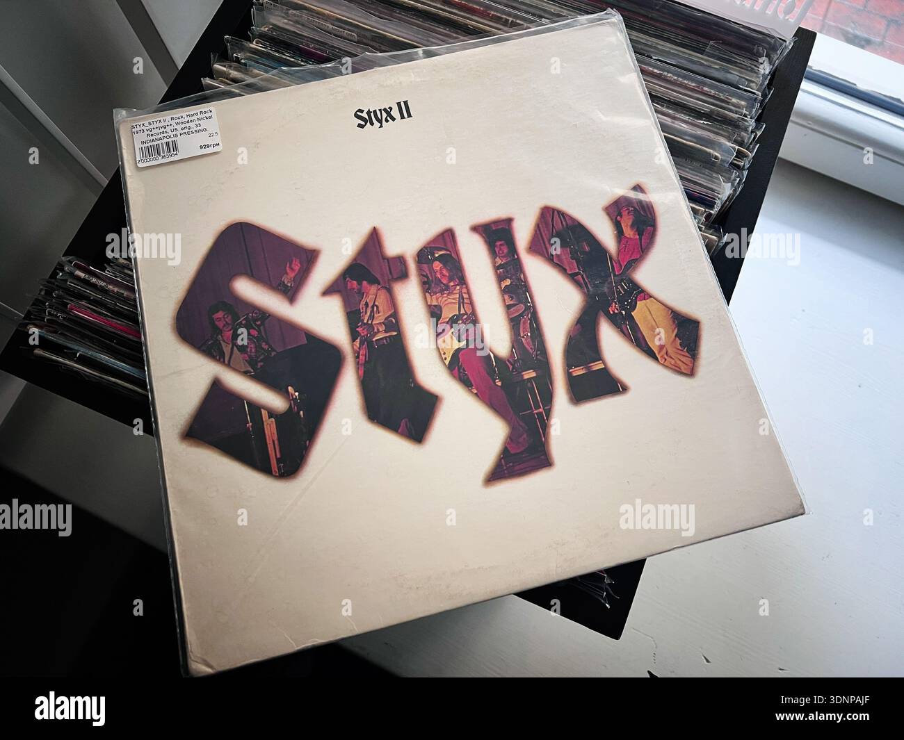 Lviv, Ukraine - February 07, 2026: Vinyl Styx II cover featuring Styx ...