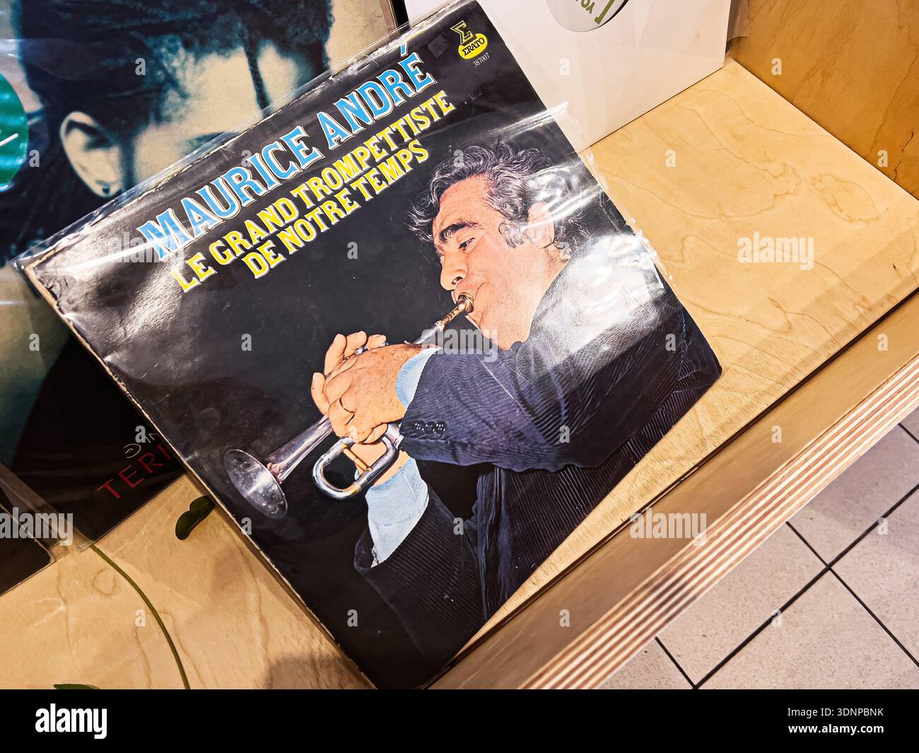 Lviv, Ukraine - February 07, 2026: Classic trumpet album cover ...