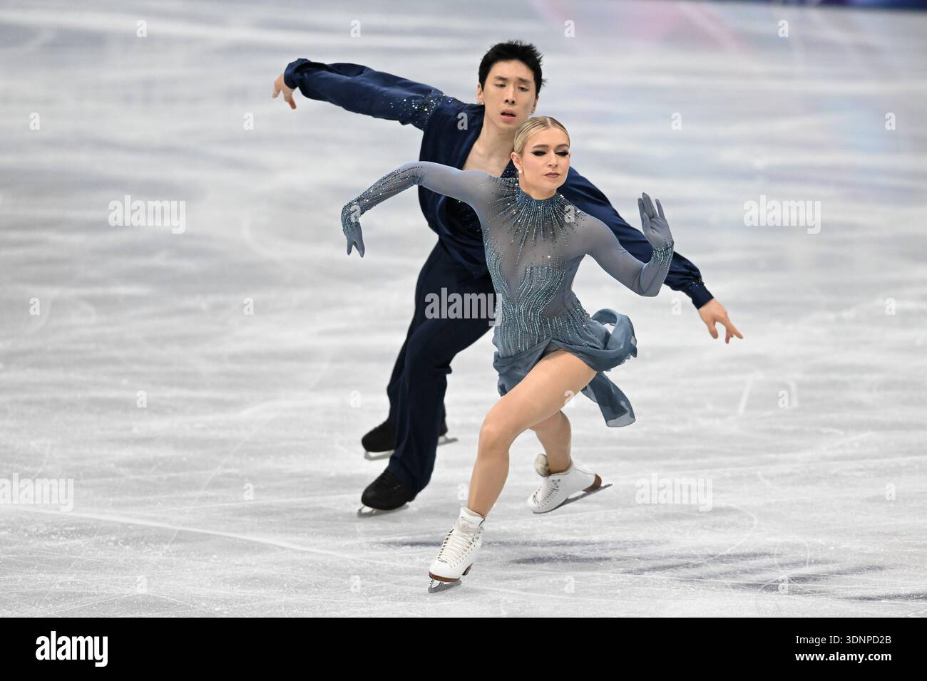 HARRIS Holly/CHAN Jason (AUS) during Figure Skating Ice Dance, Olympic ...