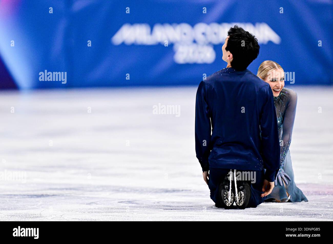 Holly HARRIS & Jason CHAN (AUS), during Ice Dance Free Dance, at the ...