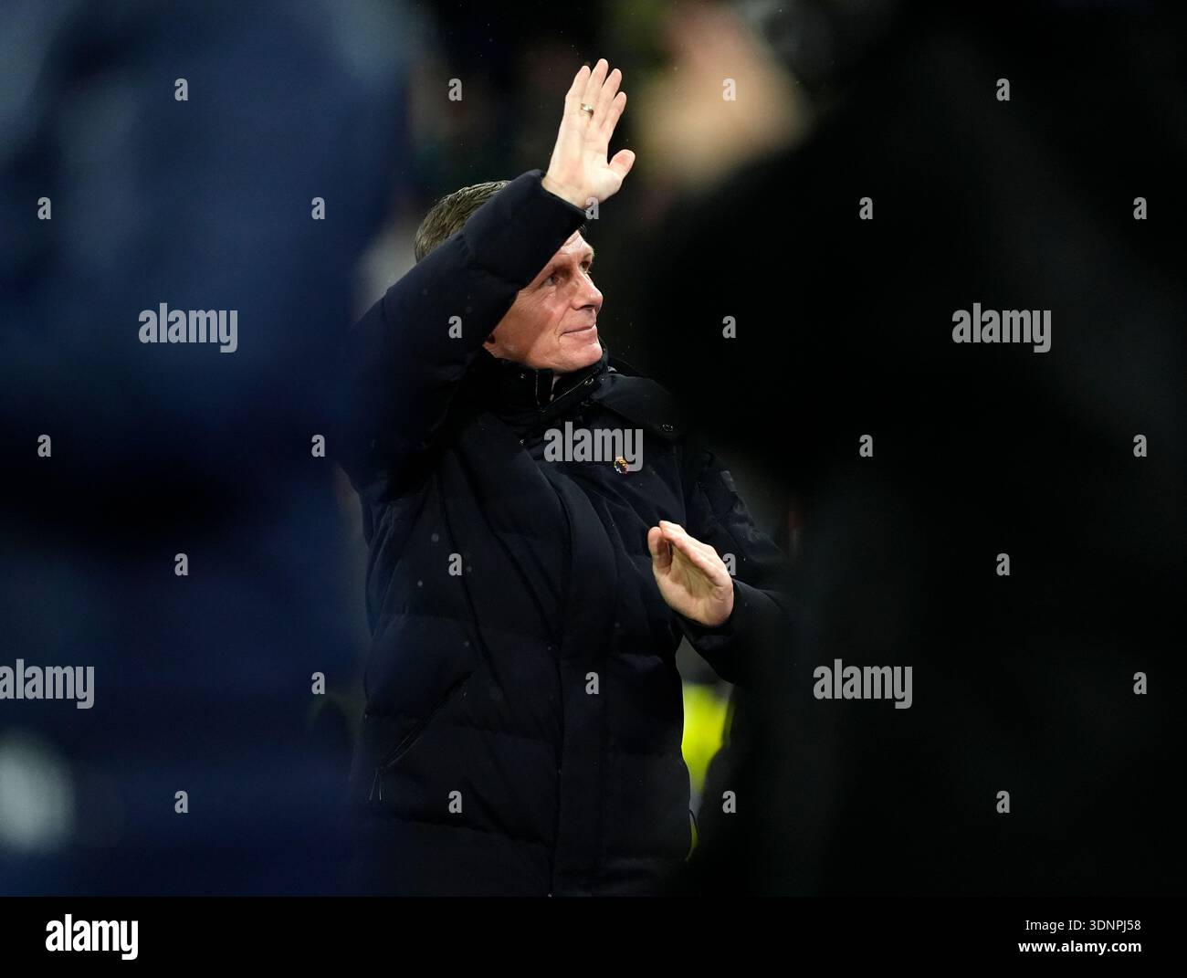 Crystal Palace manager Oliver Glasner during the Premier League match ...