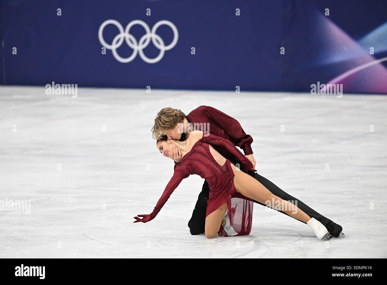DAVIS Diana / SMOLKIN Gleb (GEO) during Figure Skating Ice Dance ...