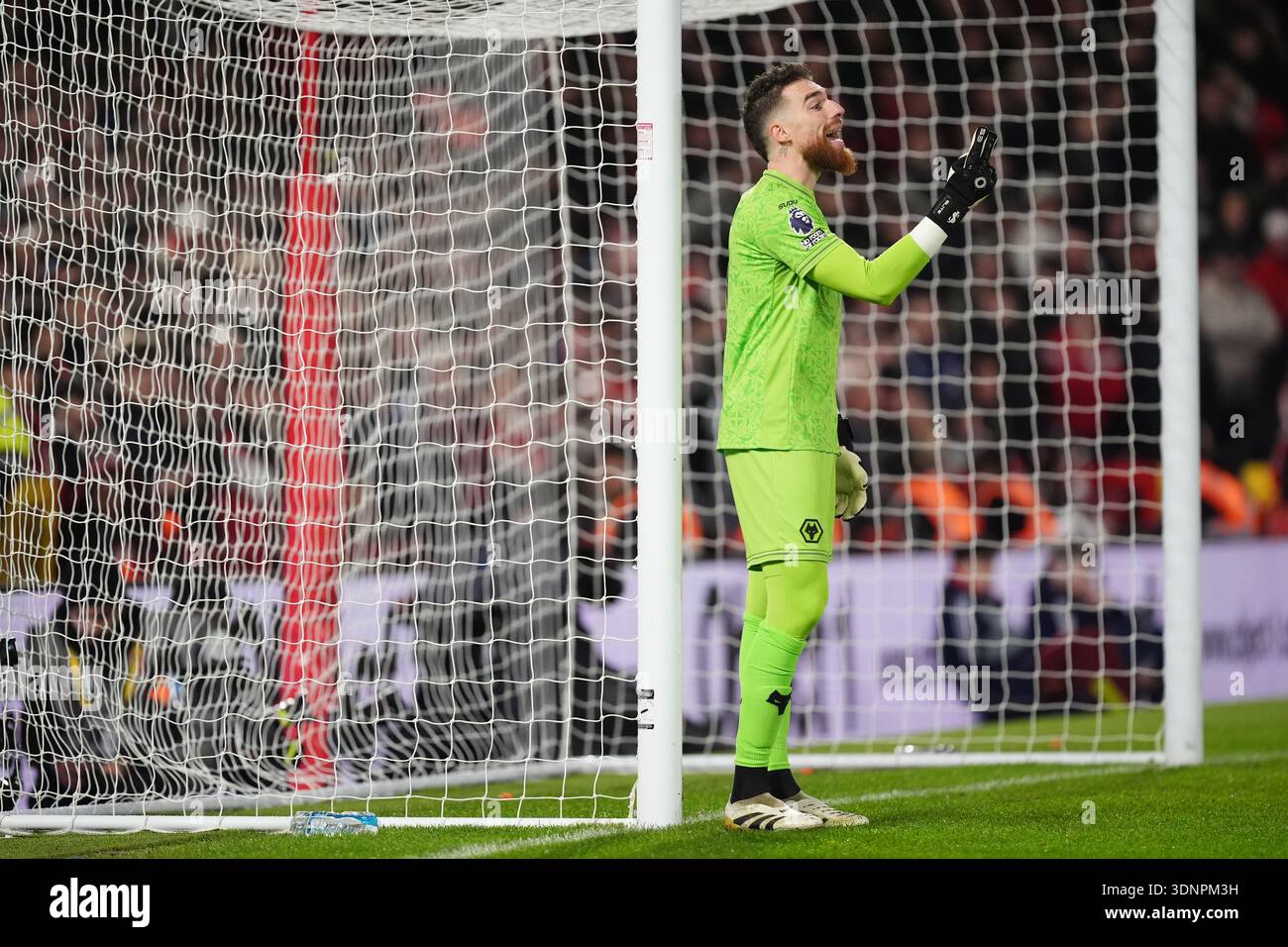 Wolverhampton Wanderers goalkeeper Jose Sa during the Premier League ...