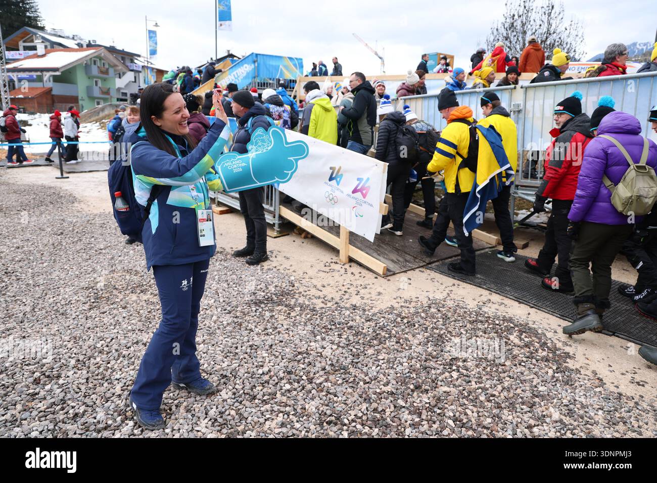 Tesero, Italy. 10th Feb, 2026. Volunteer Cross-Country Skiing : Sprint ...