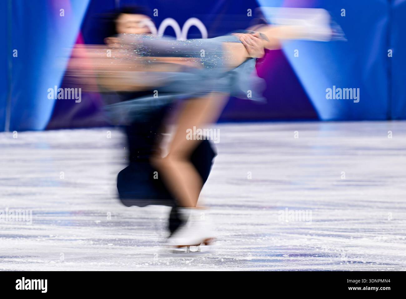 Holly HARRIS & Jason CHAN (AUS), during Ice Dance Free Dance, at the ...