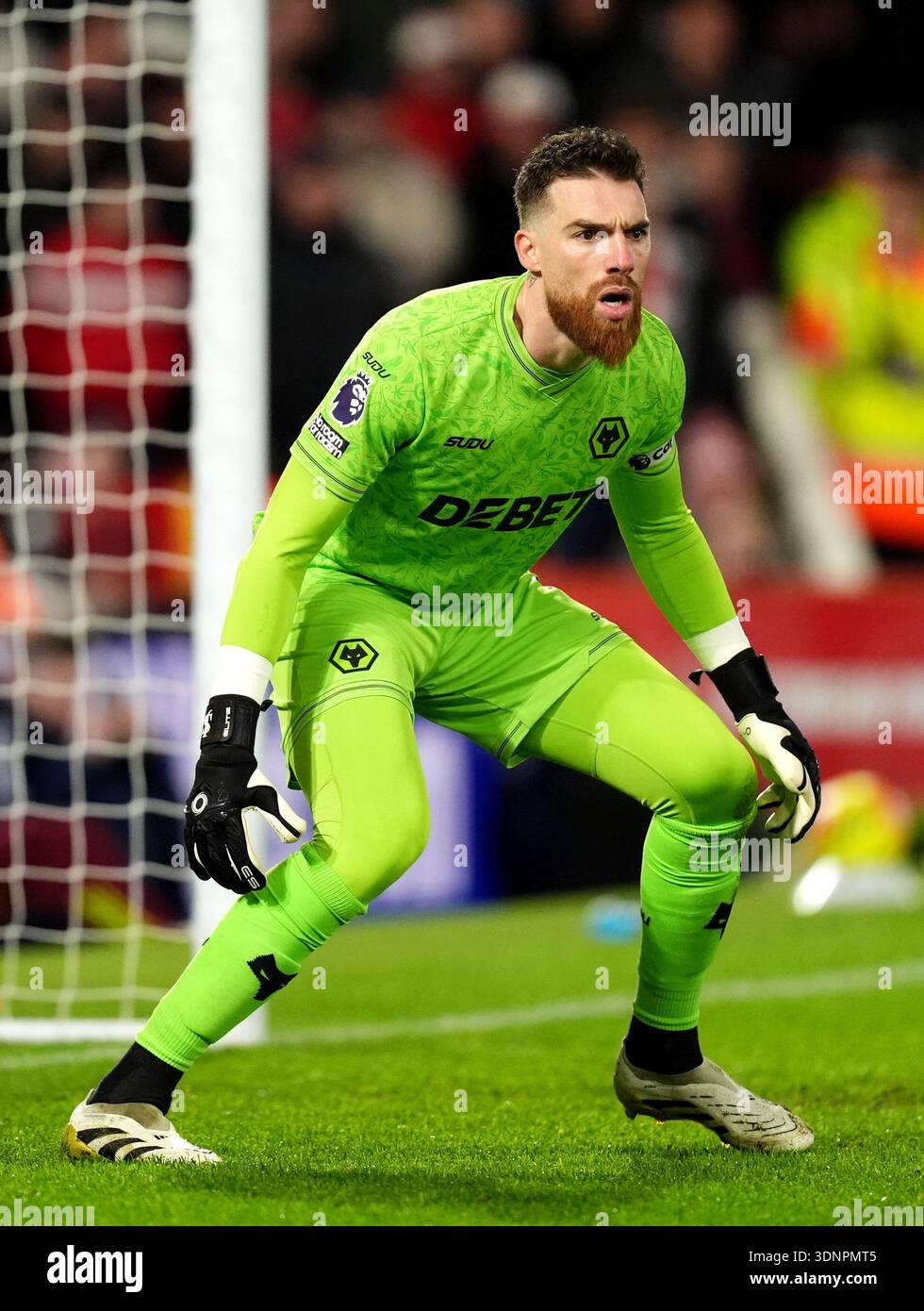 Wolverhampton Wanderers goalkeeper Jose Sa during the Premier League ...