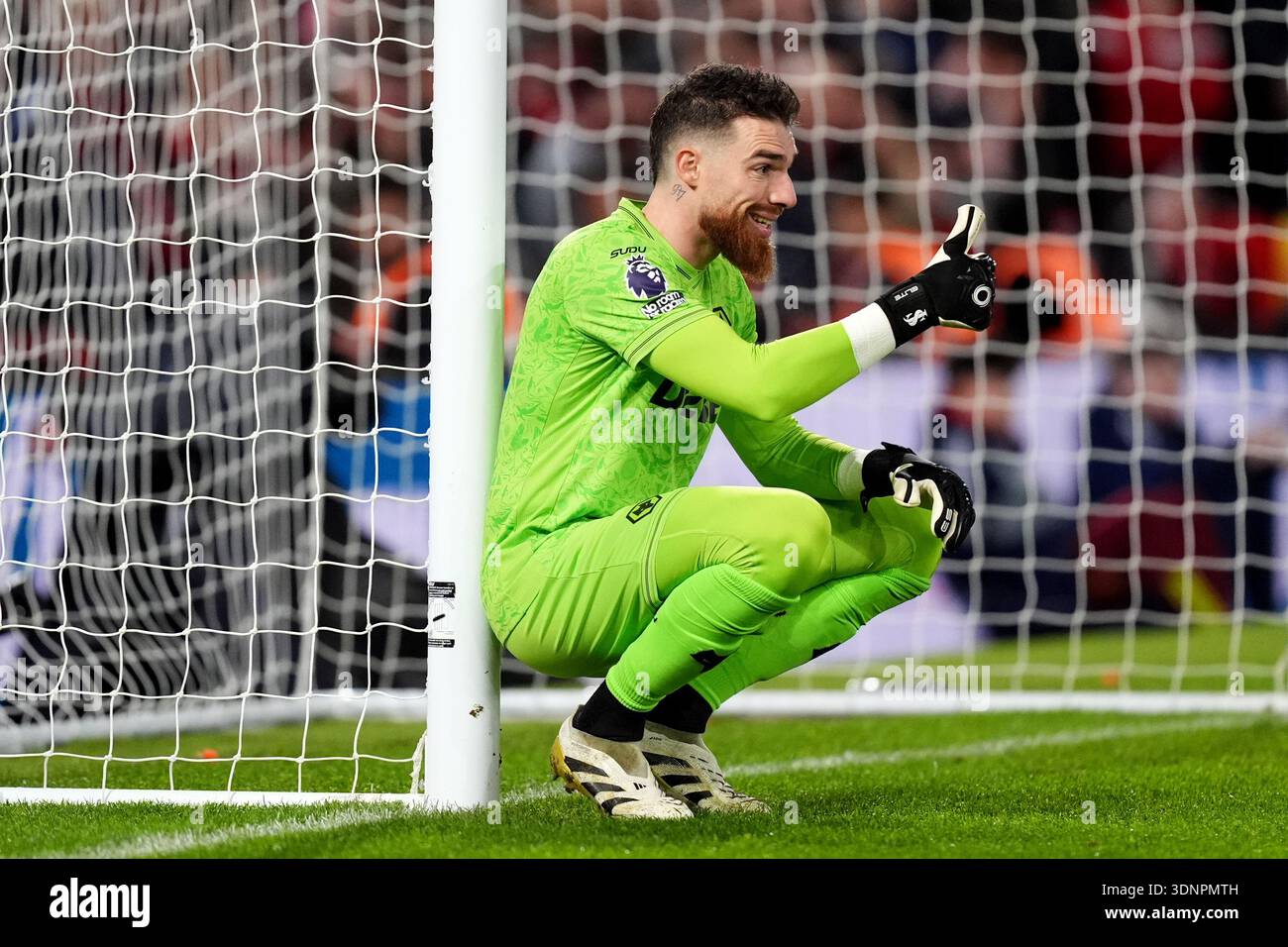 Wolverhampton Wanderers goalkeeper Jose Sa during the Premier League ...