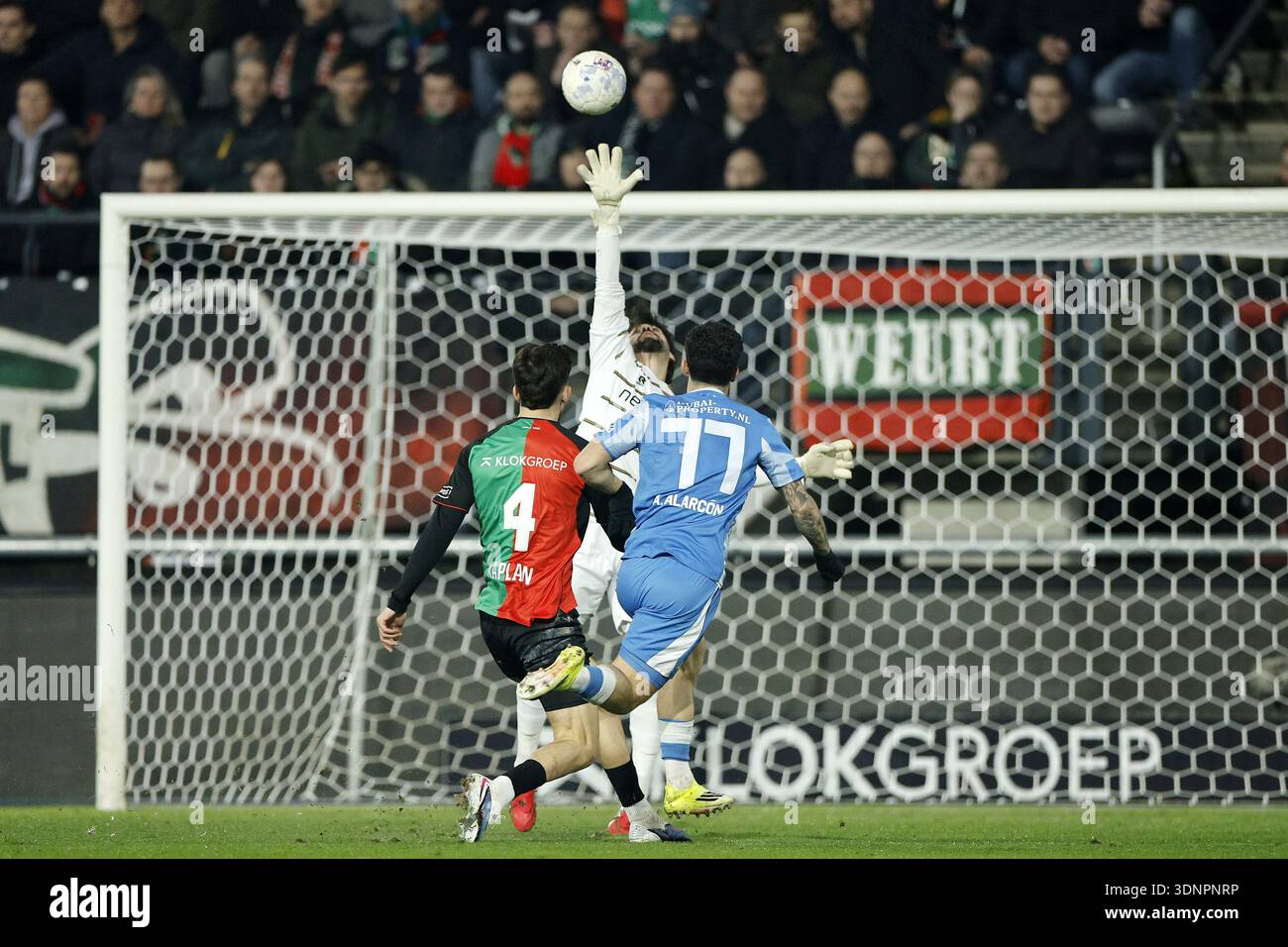 NIJMEGEN - (l-r) Ahmetcan Kaplan of NEC Nijmegen, NEC Nijmegen ...