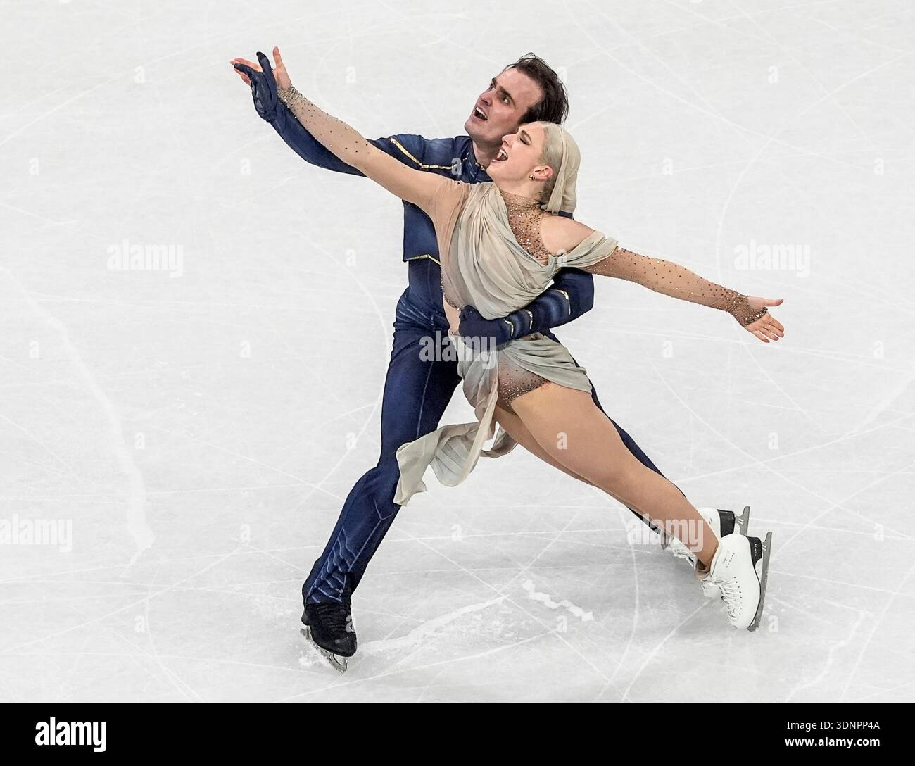 Olivia Smart and Tim Dieck of Spain compete during the Ice Dance - Free ...