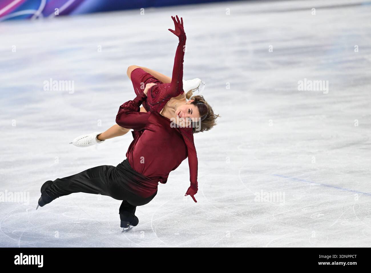 DAVIS Diana / SMOLKIN Gleb (GEO) during Figure Skating Ice Dance ...