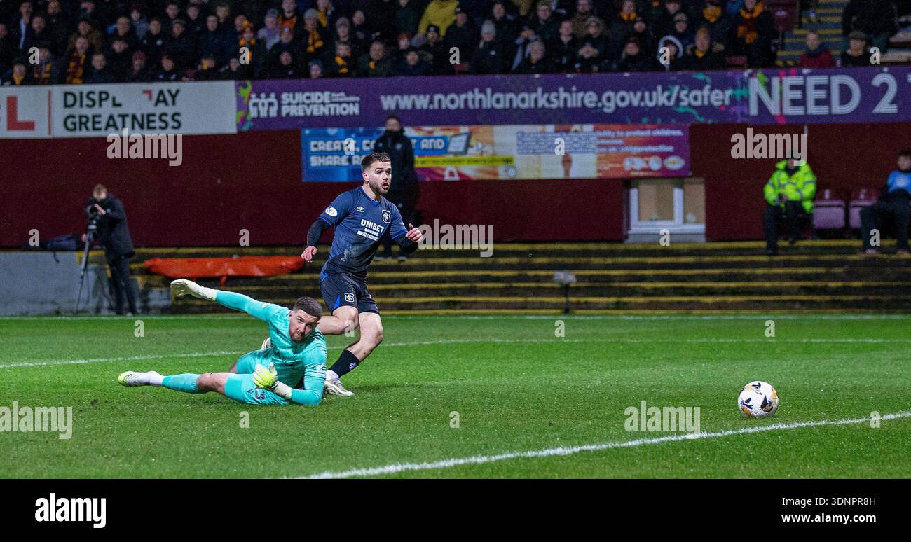 11th February 2026; Fir Park, Motherwell, Scotland; Scottish ...