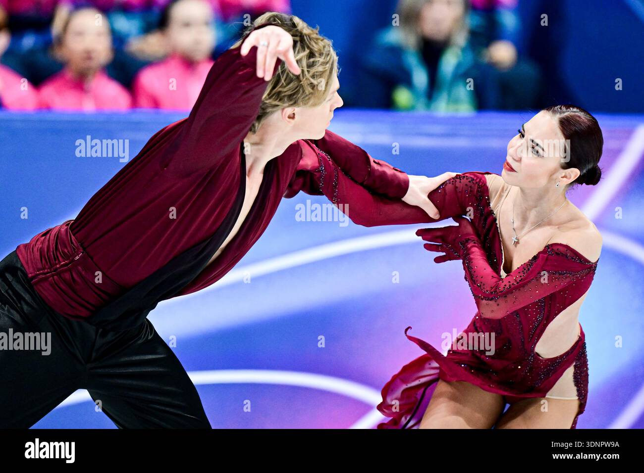 Diana DAVIS & Gleb SMOLKIN (GEO), during Ice Dance Free Dance, at the ...