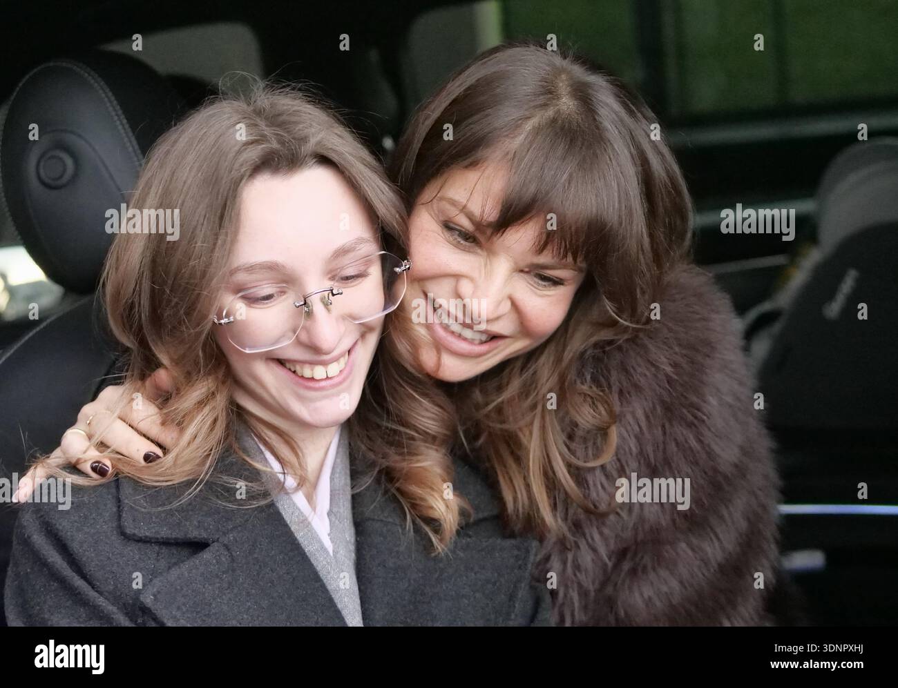 Alessandra Amoroso meets fans before the concert at the Arena Chorus ...