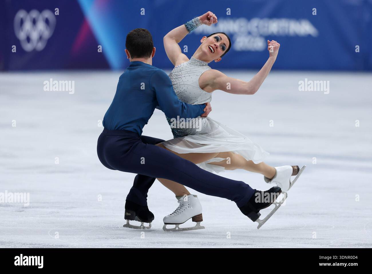 Charlene Guignard/Marco Fabbri (ITA) during the Olympic Winter Games ...