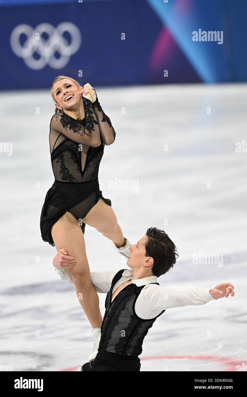 ZINGAS Emilea/KOLESNIK Vadym (USA) during Figure Skating Ice Dance ...