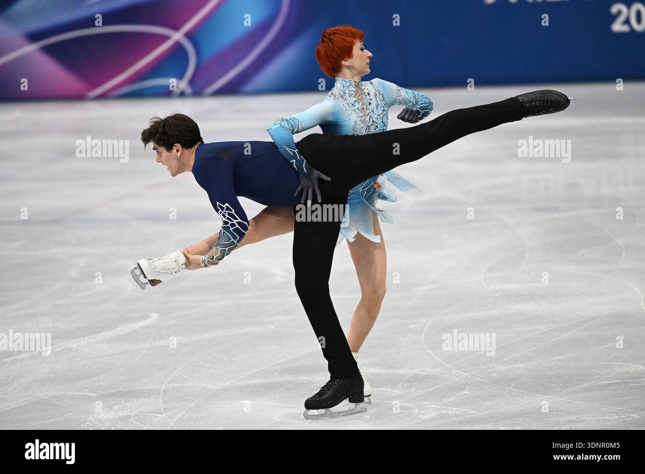 LOPAREVA Evgeniia/BRISSAUD Geoffrey (FRA) during Figure Skating Ice ...