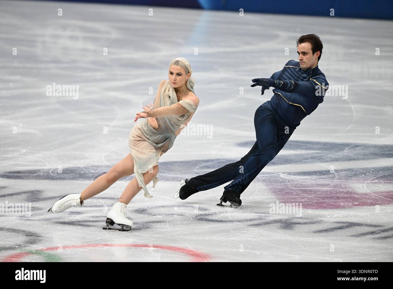 SMART Olivia/DIECK Tim (ESP) during Figure Skating Ice Dance, Olympic ...