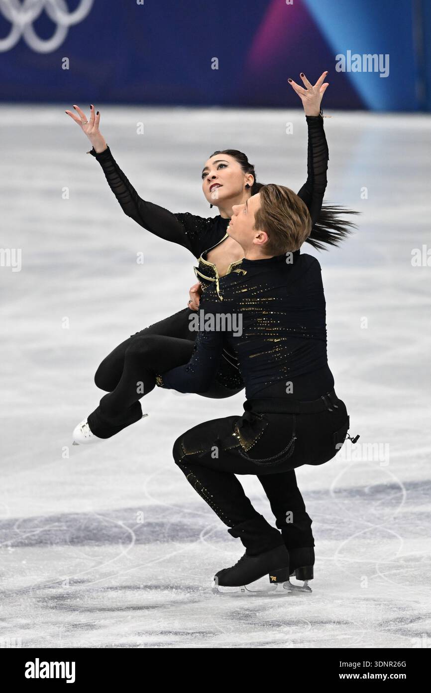 REED Allison/AMBRULEVICIUS Saulius (LTU) during Figure Skating Ice ...