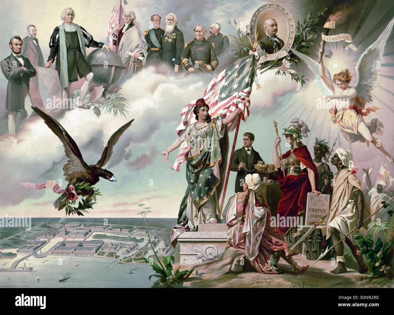 Angel of liberty washington hi-res stock photography and images - Alamy