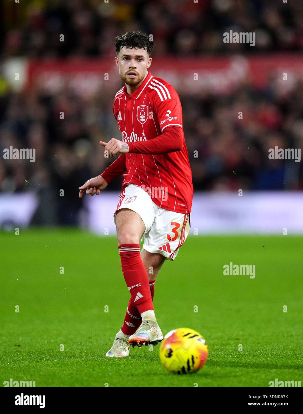 Nottingham Forest's Neco Williams during the Premier League match at ...