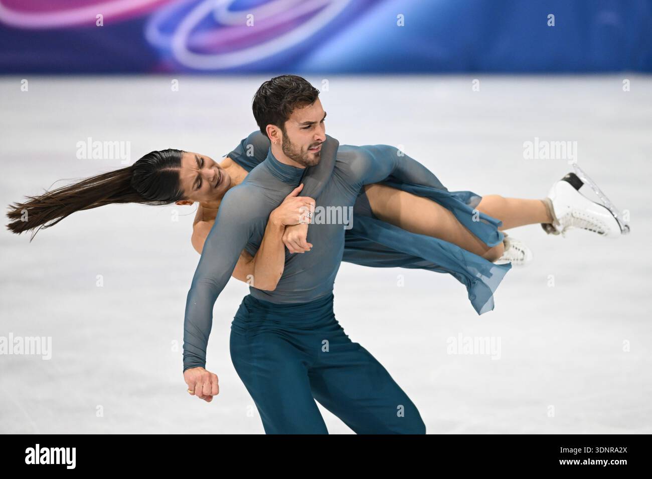 FOURNIER BEAUDRY Laurence/CIZERON Guillaume (FRA) during Figure Skating ...