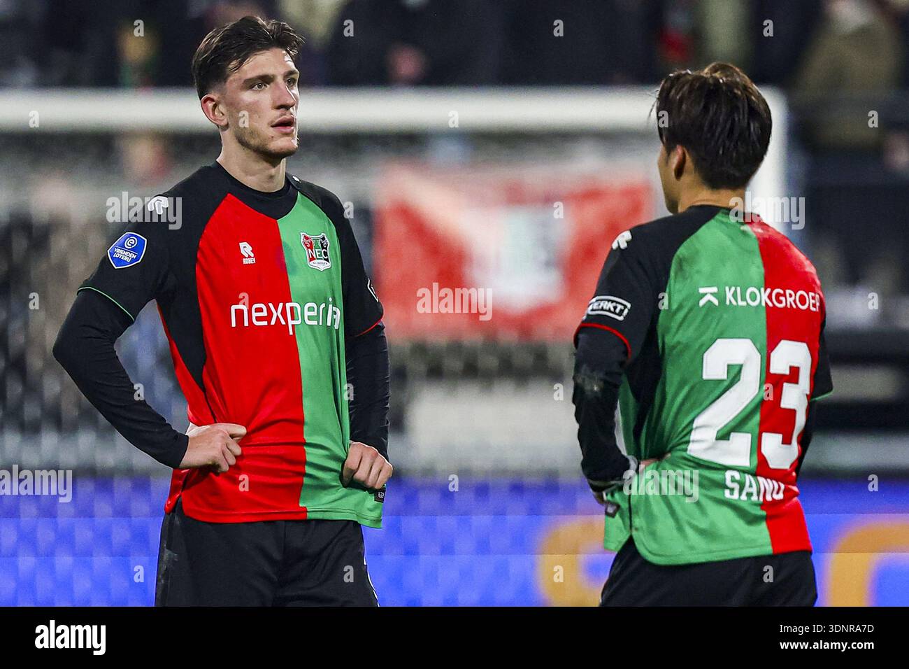 NIJMEGEN , 11-02-2025 , stadium De Goffert , season 2025 / 2026 , Dutch ...