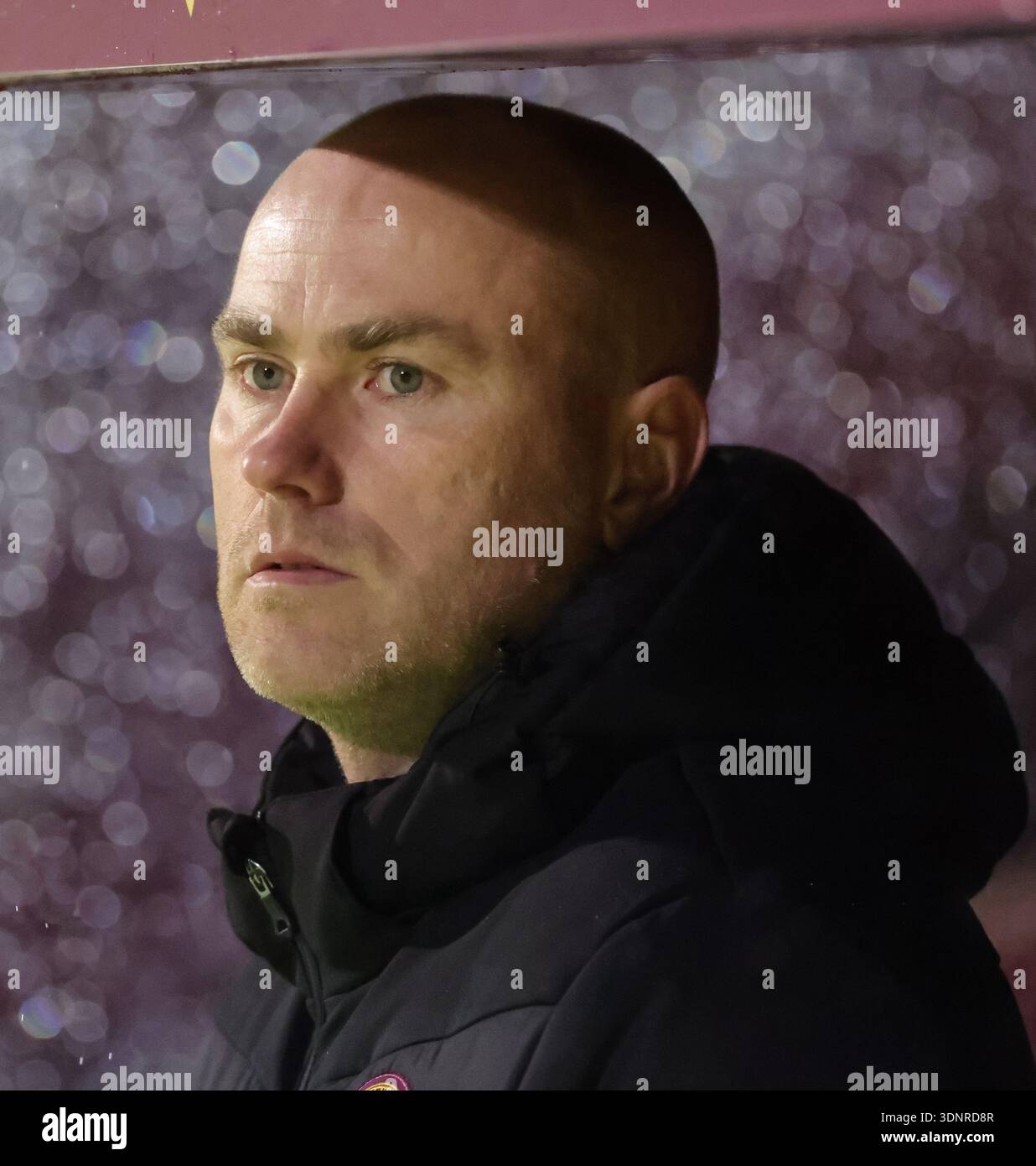 Motherwell's Manager Jens Berthel Askou before the William Hill ...