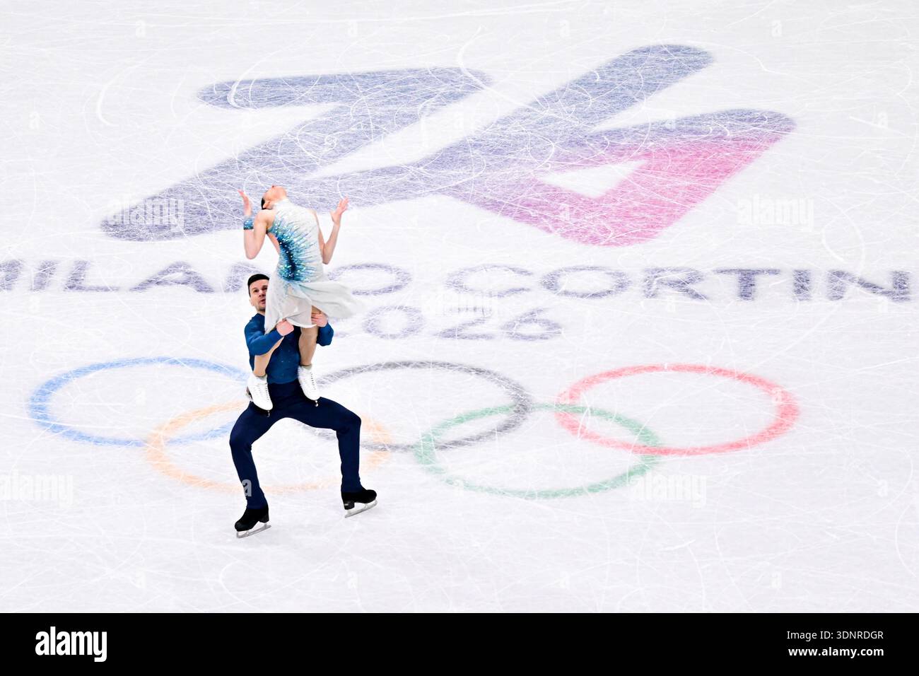 Charlene GUIGNARD & Marco FABBRI (ITA), during Ice Dance Free Dance, at ...
