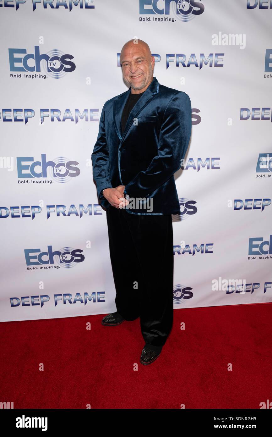 Actor Landon Brittain attends Los Angeles Premiere of Echos TV and ...