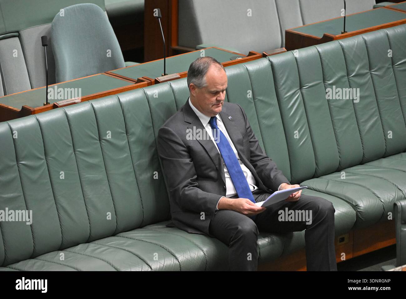 Shadow Treasurer Ted O’Brien after a division in the House of ...