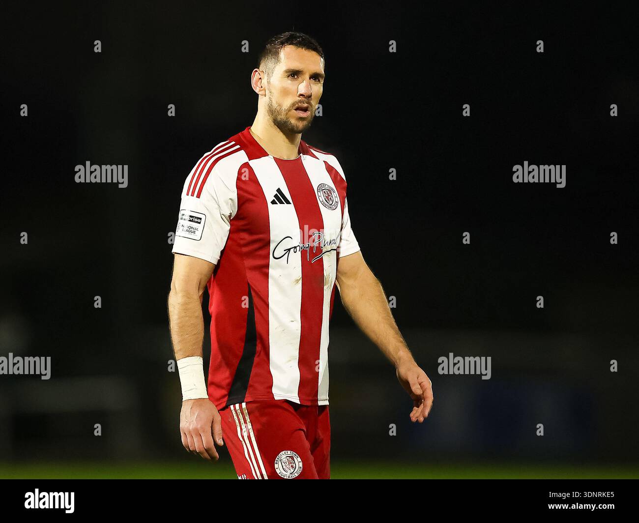 BRACKLEY, ENGLAND - FEBRUARY 11: Matt Lowe of Brackley Town during the ...