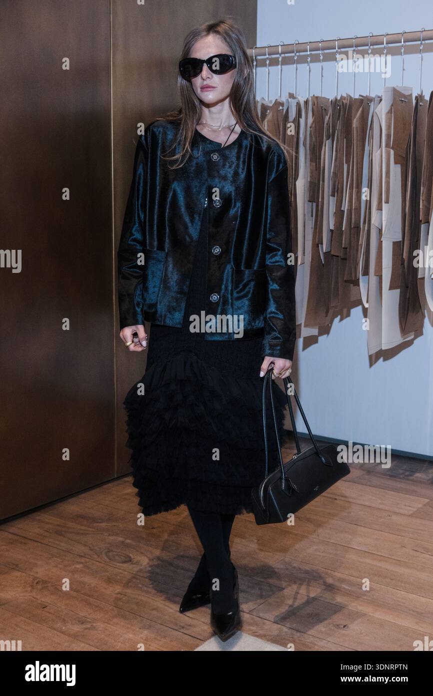 Influencer Hannah Porter attends the Layfayette 148 Fall/Winter 2026 ...