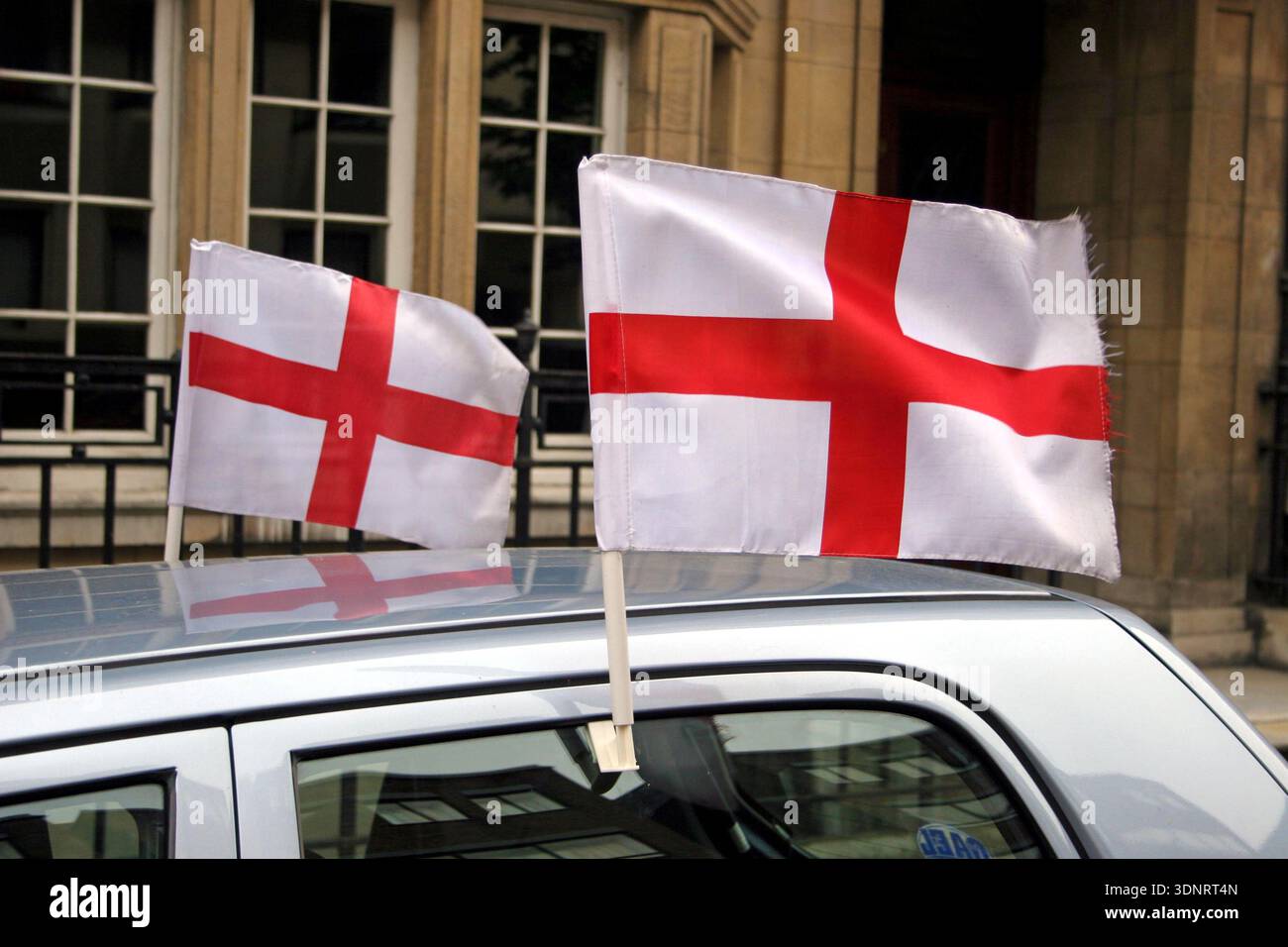 Football supporter flags hi-res stock photography and images - Alamy