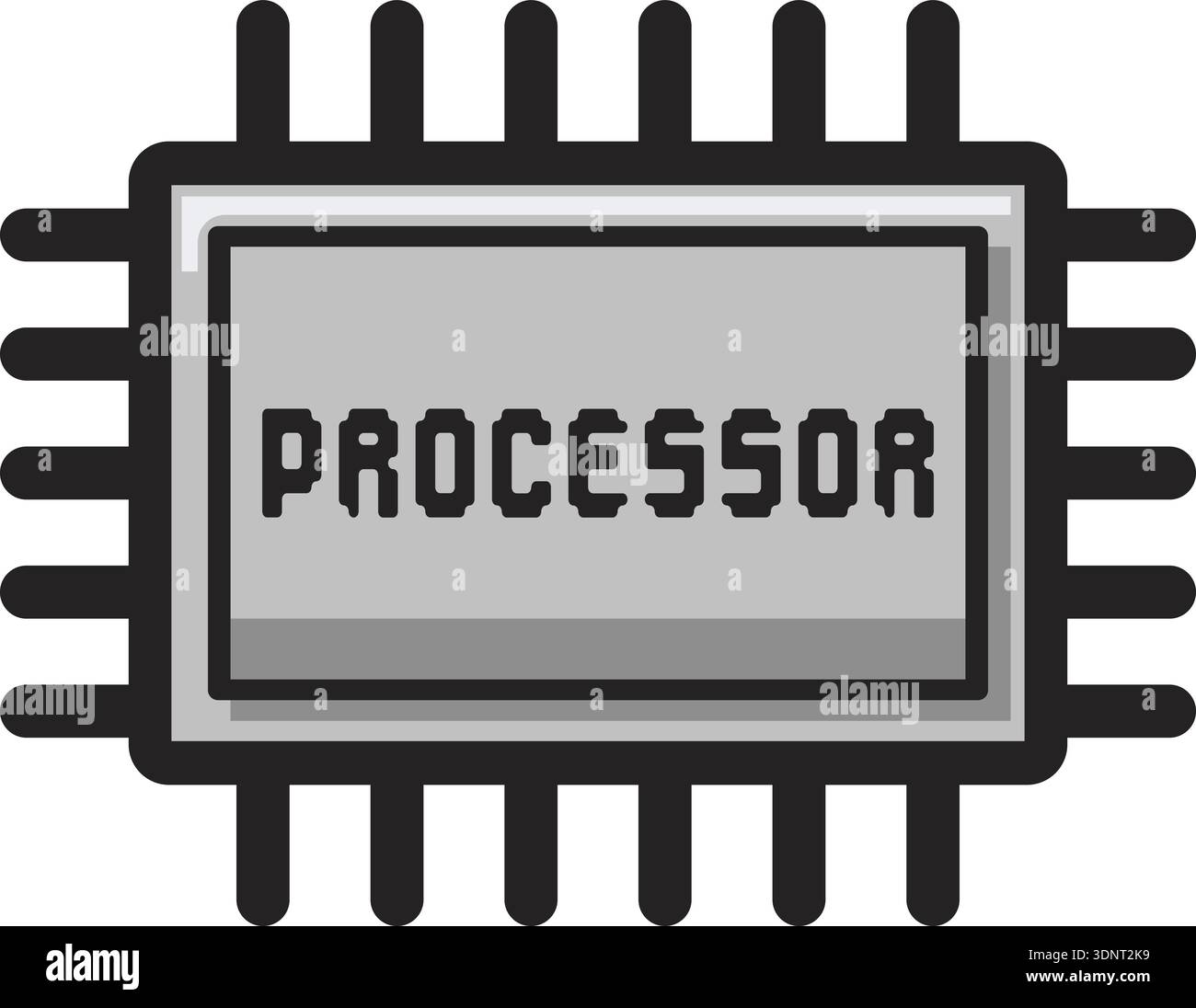Cpu pins Stock Vector Images - Alamy