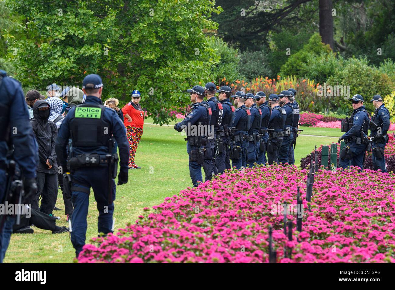 Israeli President Isaac Herzog arrives at Government House during an ...