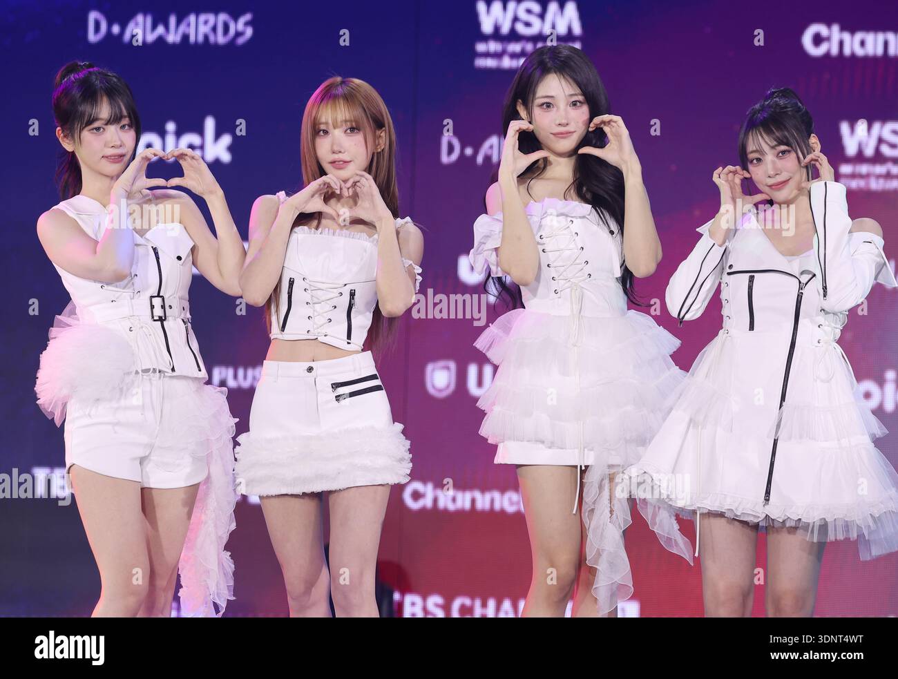 S. Korean girl group QWER South Korean girl group QWER poses for a ...