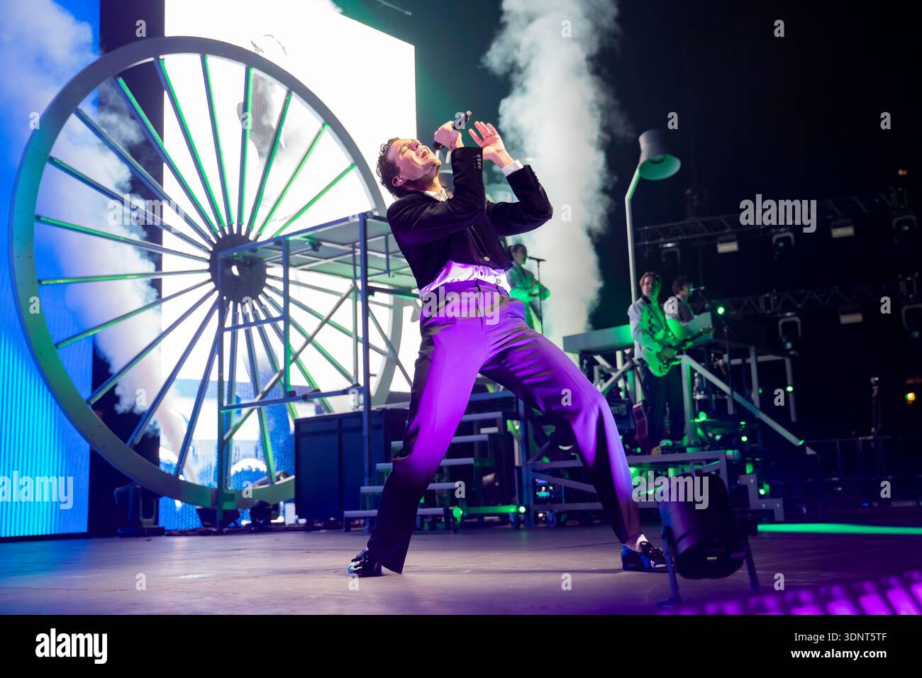 Manchester, England, 11th February, 2026. MIKA playing AO Arena in ...