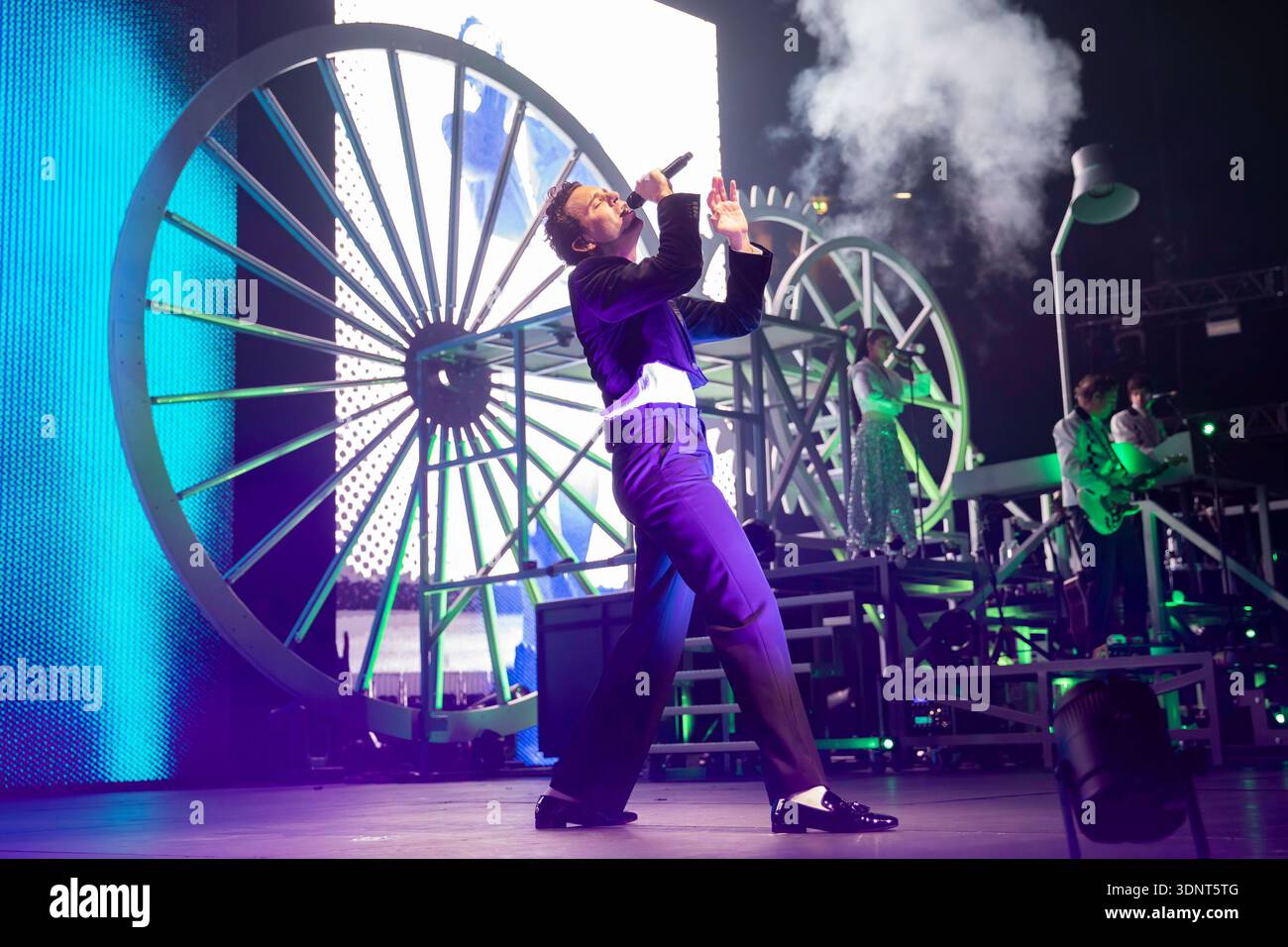 Manchester, England, 11th February, 2026. MIKA playing AO Arena in ...