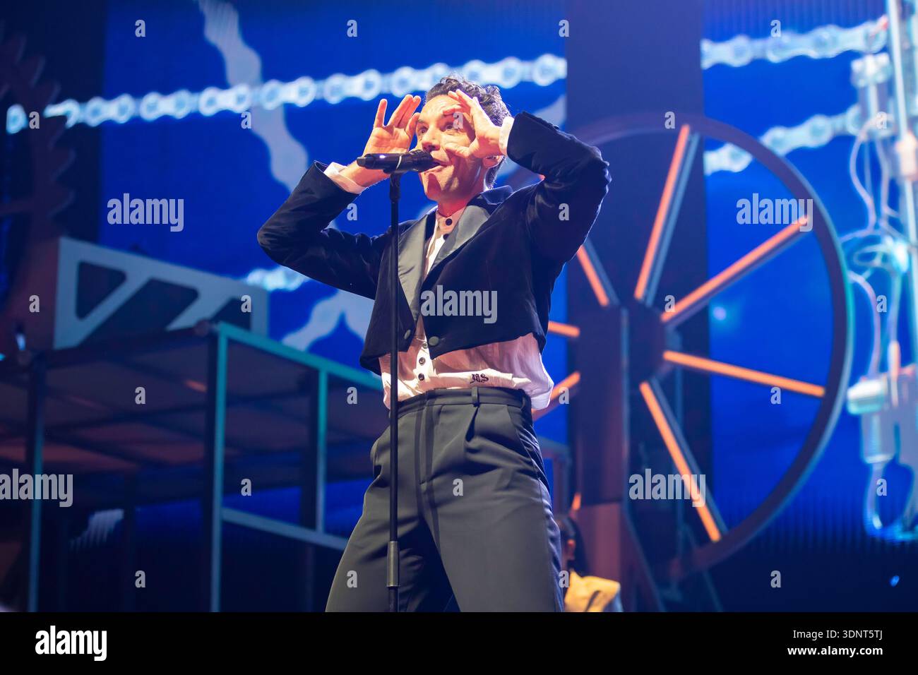 Manchester, England, 11th February, 2026. MIKA playing AO Arena in ...