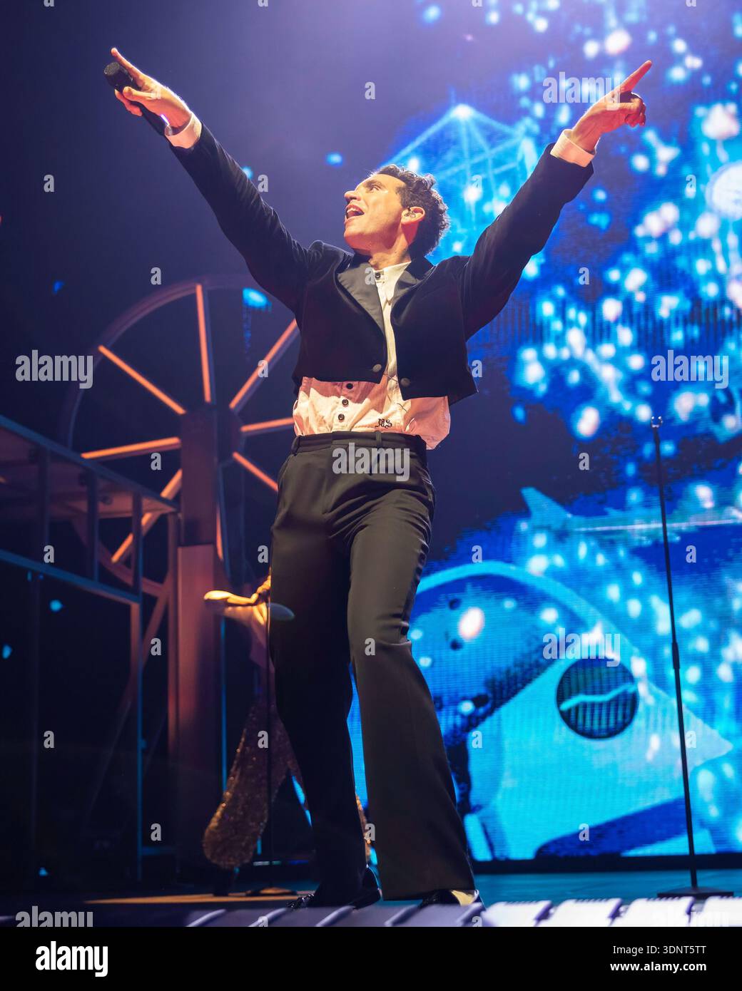 Manchester, England, 11th February, 2026. MIKA playing AO Arena in ...