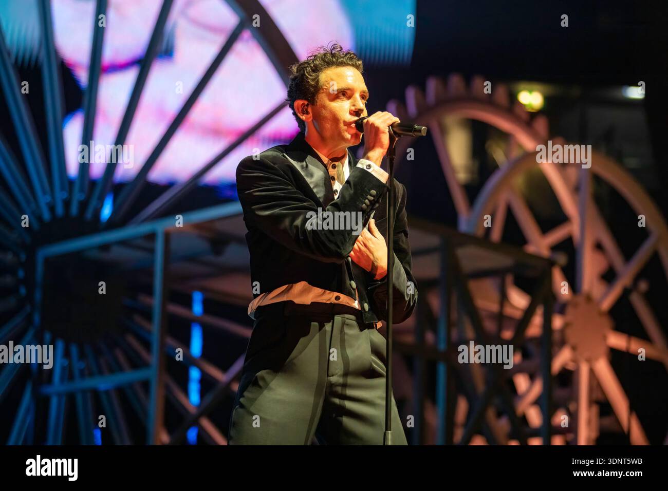 Manchester, England, 11th February, 2026. MIKA playing AO Arena in ...