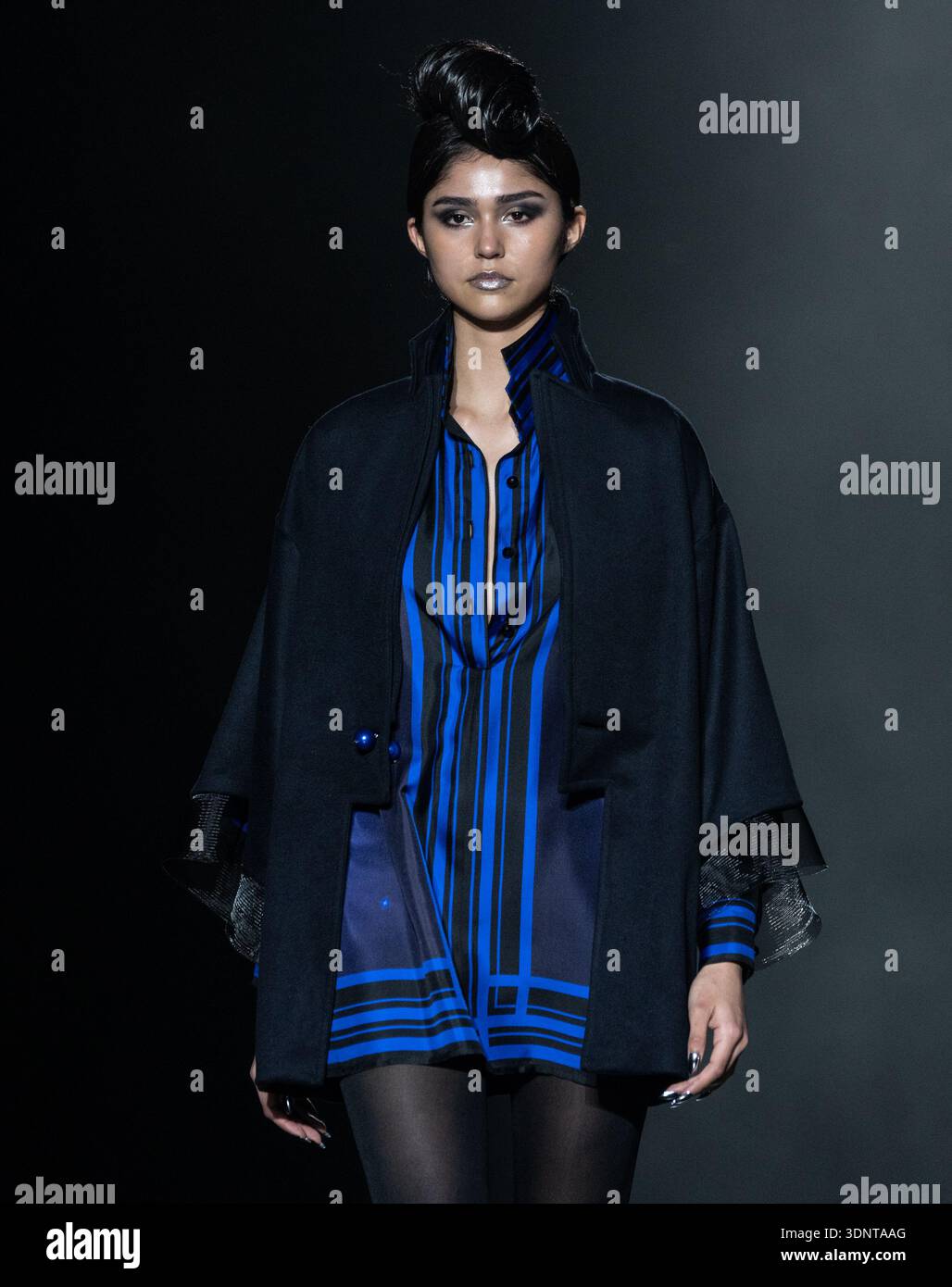 New York, NY, February 11, 2026: Model walks runway for Zang Too Fall ...