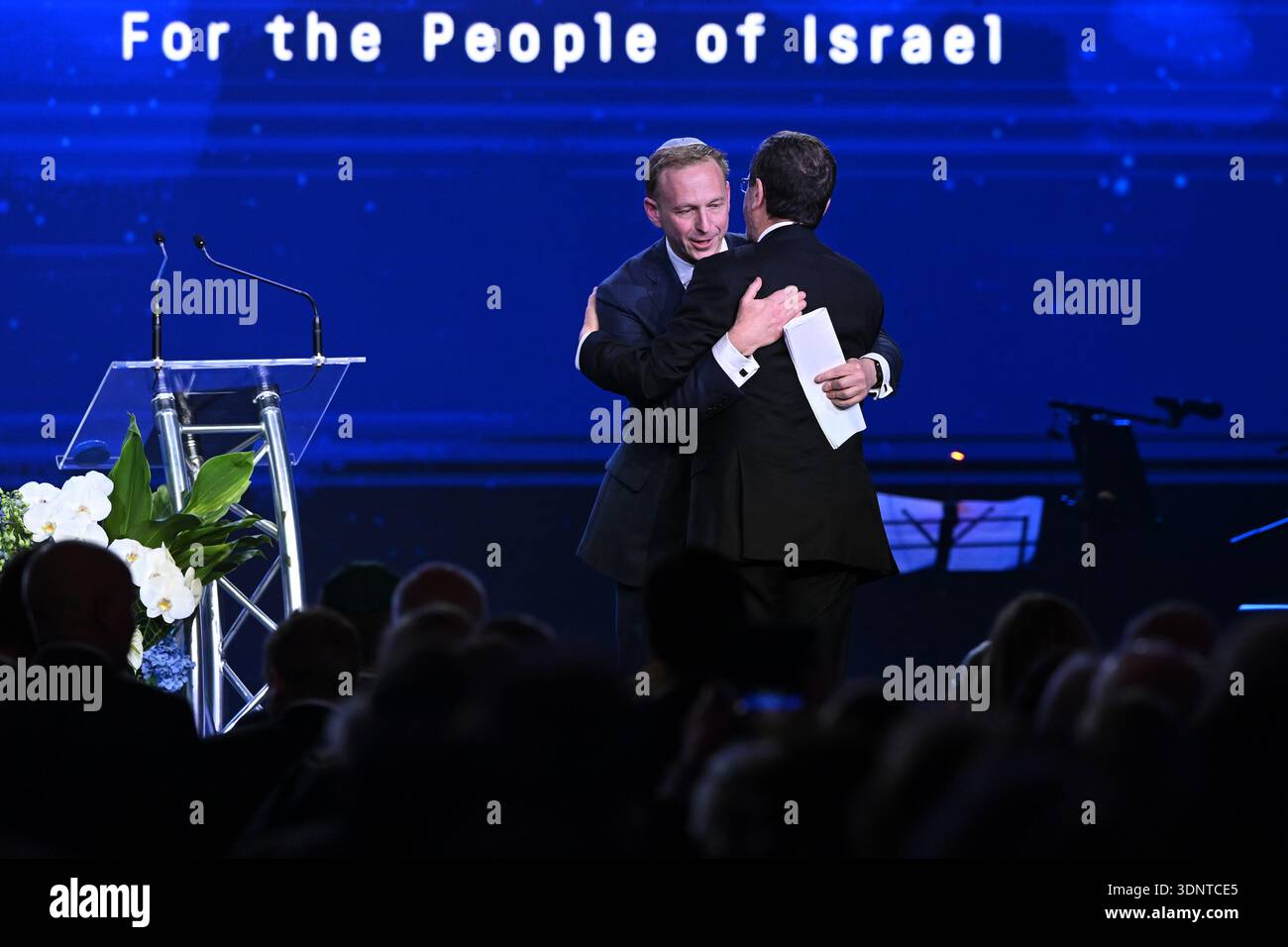 Jeremy Leibler, President, Zionist Federation of Australia (left ...