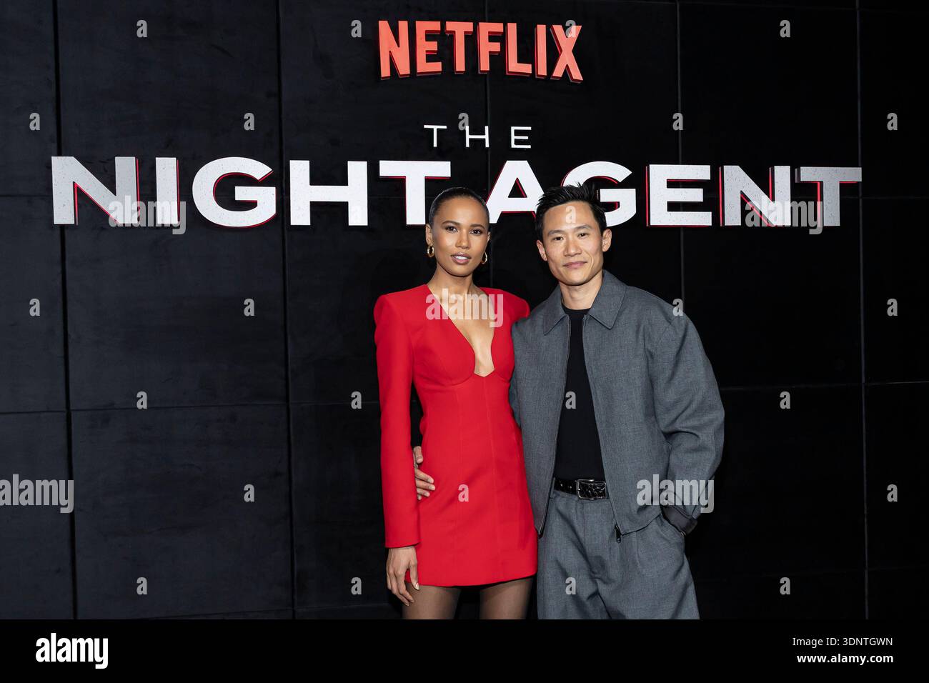 Fola Evans-Akingbola and Curtis Lum attend the arrivals of the Special ...