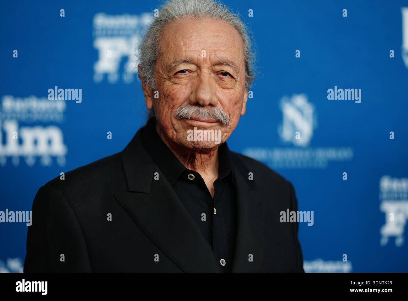 Edward James Olmos arrives at the Montecito Award ceremony as part of ...